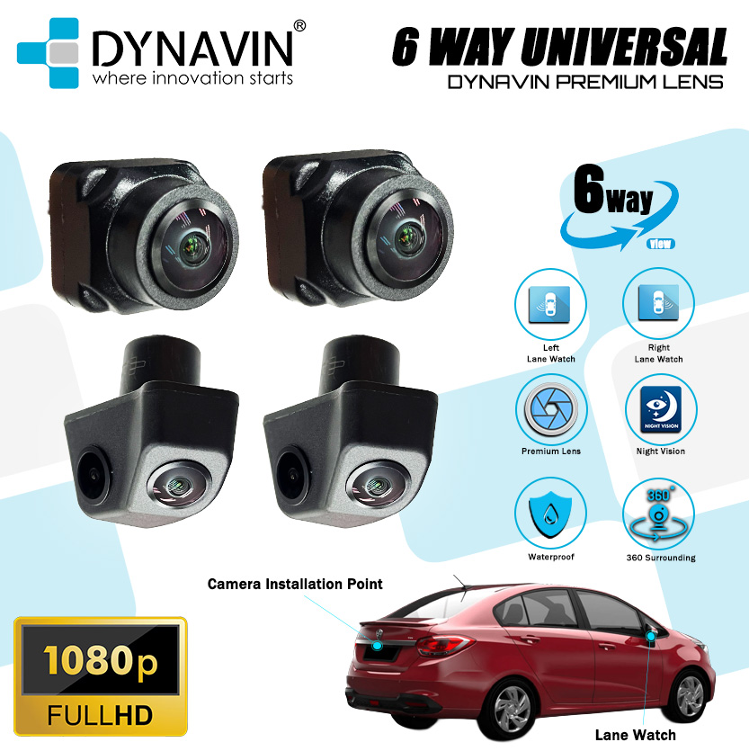 6 Way Panoramic Ahd Camera Premium Lens Dynavin Malaysia